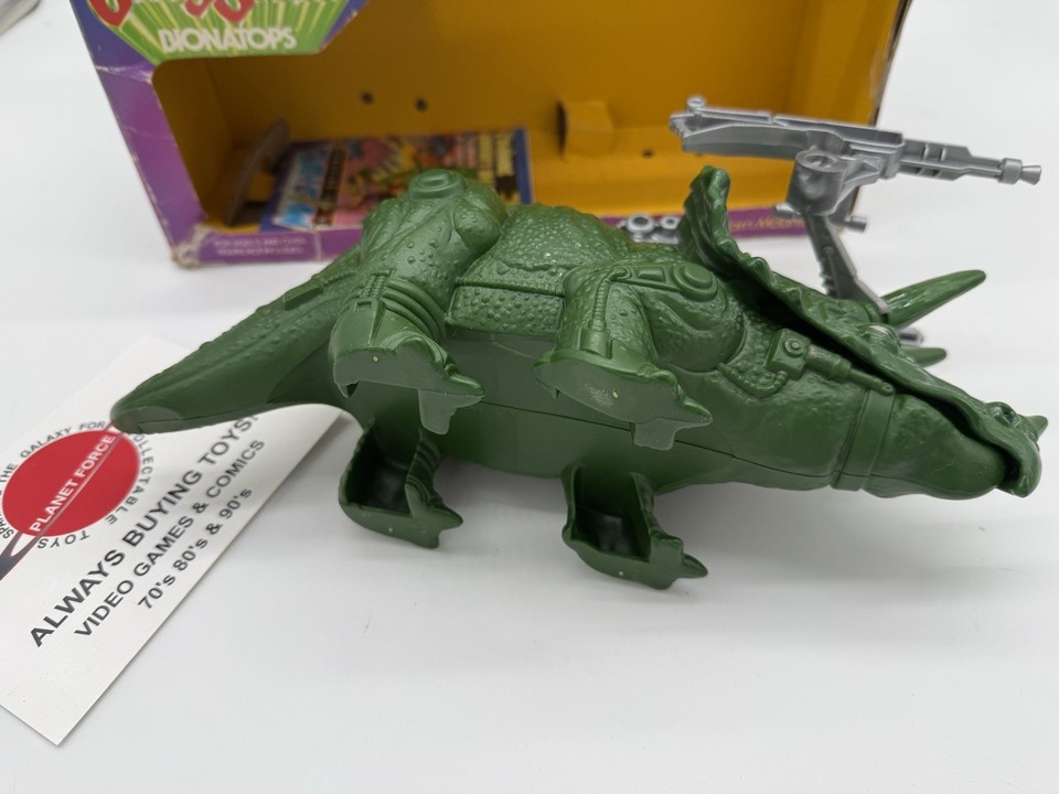1987 Bionatops Complete w/ Box Vintage MOTU Dinosaur Creature | eBay