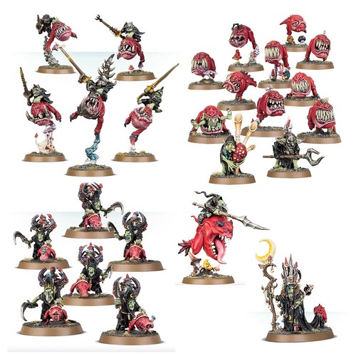Warhammer TOW Night Goblin / AOS Gloomspite Gitz Squig Army Lot New On ...