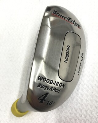 Tour Edge ANY LIE Bulge & Roll Wood-Iron - #4 / 16° Loft - LH Club Head ...