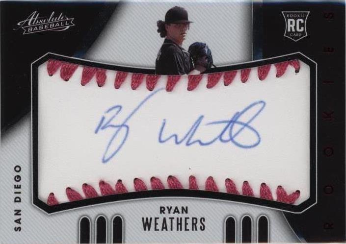 2021 Panini Absolute - Rookie Baseball Material Signatures Ryan ...