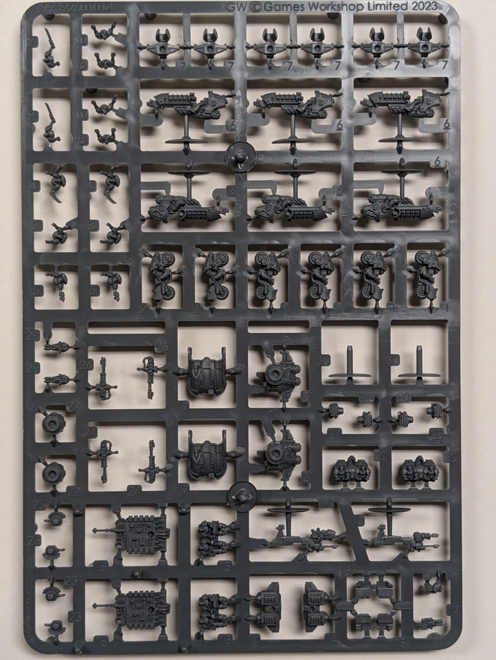 Legions Imperialis Legiones Astartes Legion Fast Attack Sprue, GW, 40K ...