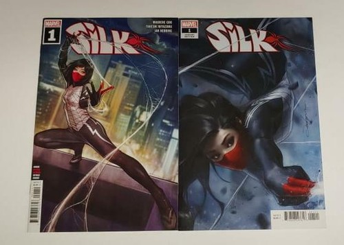 2x SILK (2021) Comic # 1 ~ VARIANT SET A + B ~ JEEHYUNG LEE ~ UNREAD ...