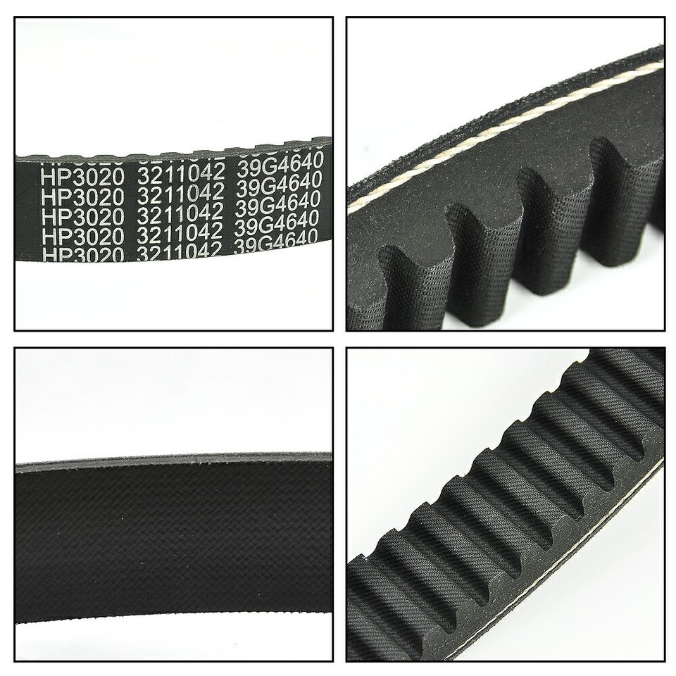 For Polaris Indy 500, 1989-2000,HP3020 Performance Drive Belt 3211066 ...