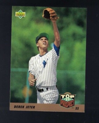 1993 Upper Deck Derek Jeter Top Prospect Rookie RC #449 Yankees (Y) | eBay