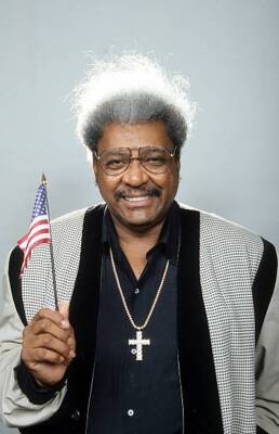 Promoter Don King Poses With The American Flag OLD BOXING PHOTO | eBay ...