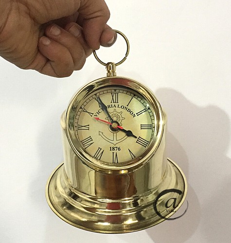 Old Style Time Machine Clock Binnacle Ship Gimbals Head Clock/Watch ...