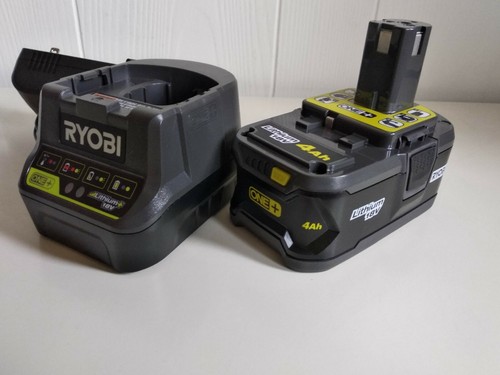 "Pick Your Own" New 18v Ryobi P118B Lithium Ion Charger & Ryobi Battery ...