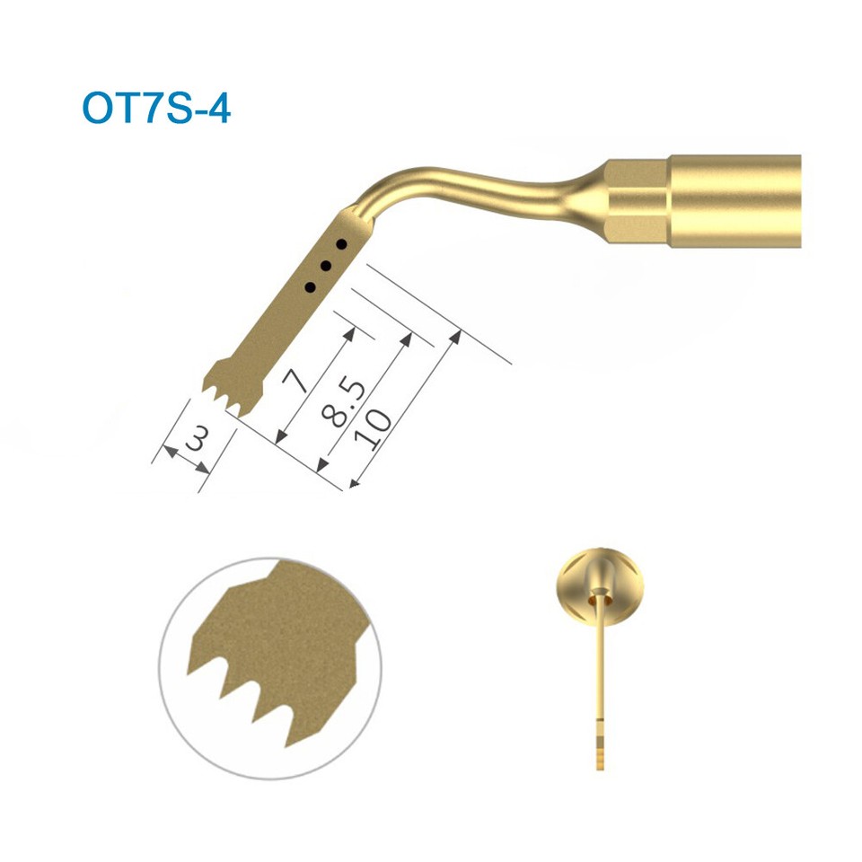 For Mectron Piezosurgery Woodpecker Ultrasurgery OT7S-4 Ultrasonic Bone Cut Tip | eBay