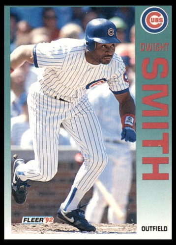 1992 Fleer #392 Dwight Smith Chicago Cubs Baseball Card | eBay