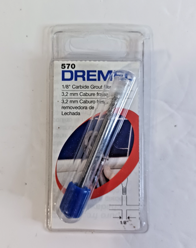 Dremel Grout Removal Bit # 570 1/8" Carbide USA | eBay