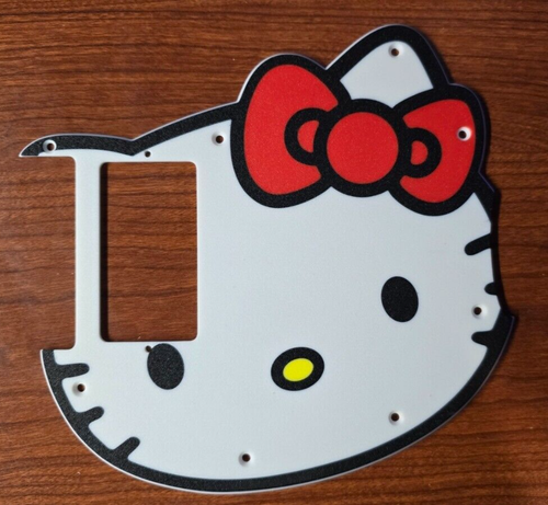 Fender Squire Hello Kitty Replacement Pickguard w Aftermarket Pickups ...