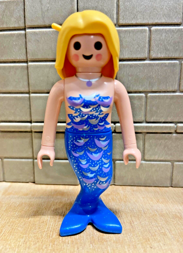 PLAYMOBIL Personnage Sirène des Mers Fée Bébé Fantastique Océan Plage ...