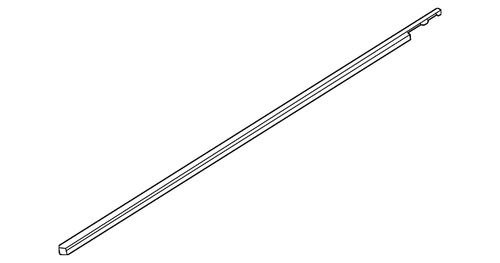 Genuine Nissan Door Belt Molding 80820-6RA0A | eBay