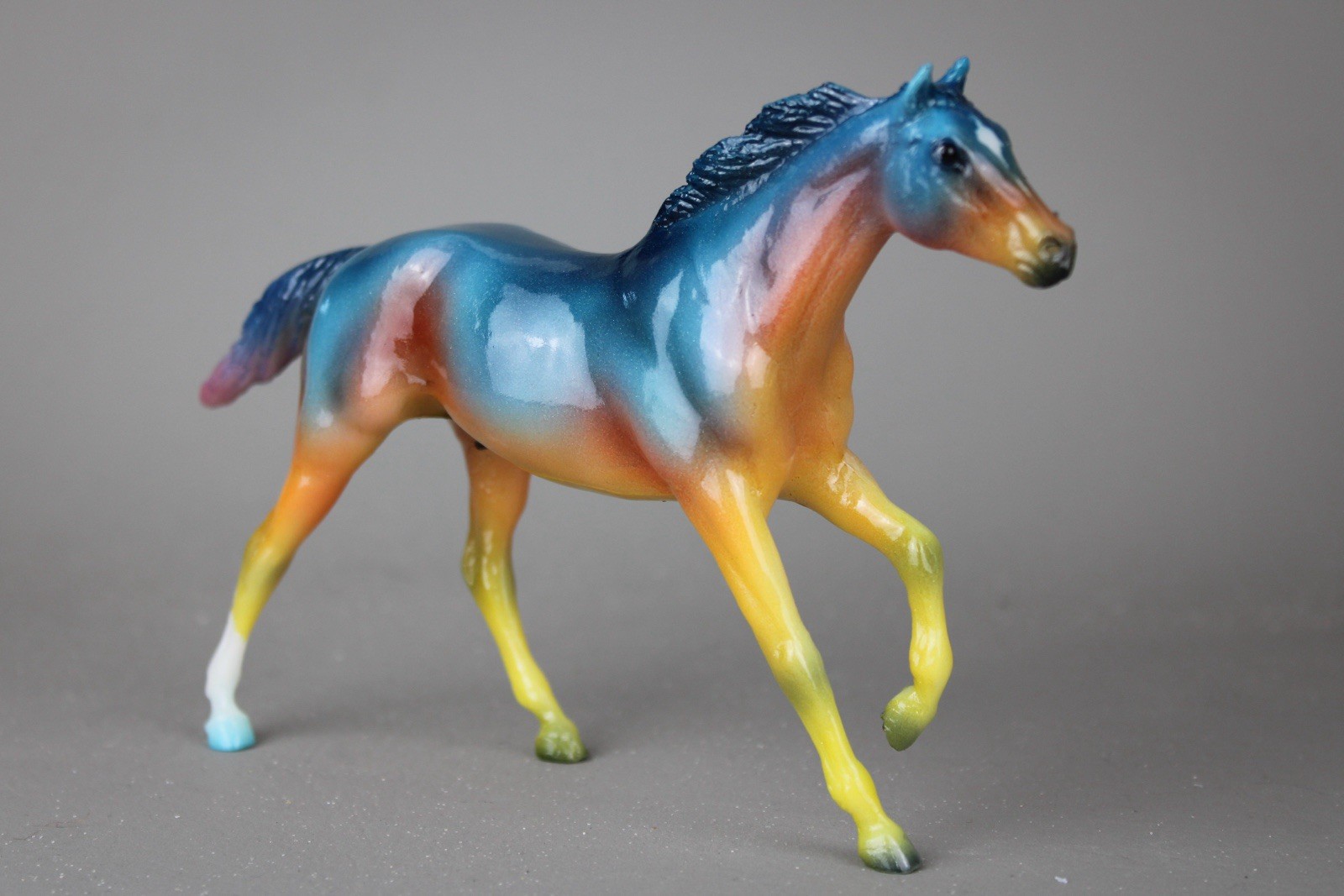 Breyer Paddock Pal Dan Van Faux OF Custom Holographic | eBay
