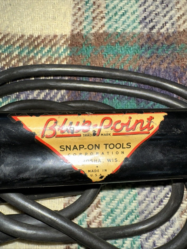 RARE VINTAGE BLUE-POINT SNAP-ON TOOLS TIMING LIGHT | eBay