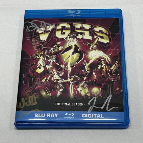 VGHS 3 Video Game High School - Final Season 3 Blu-ray - Autographed NO ...