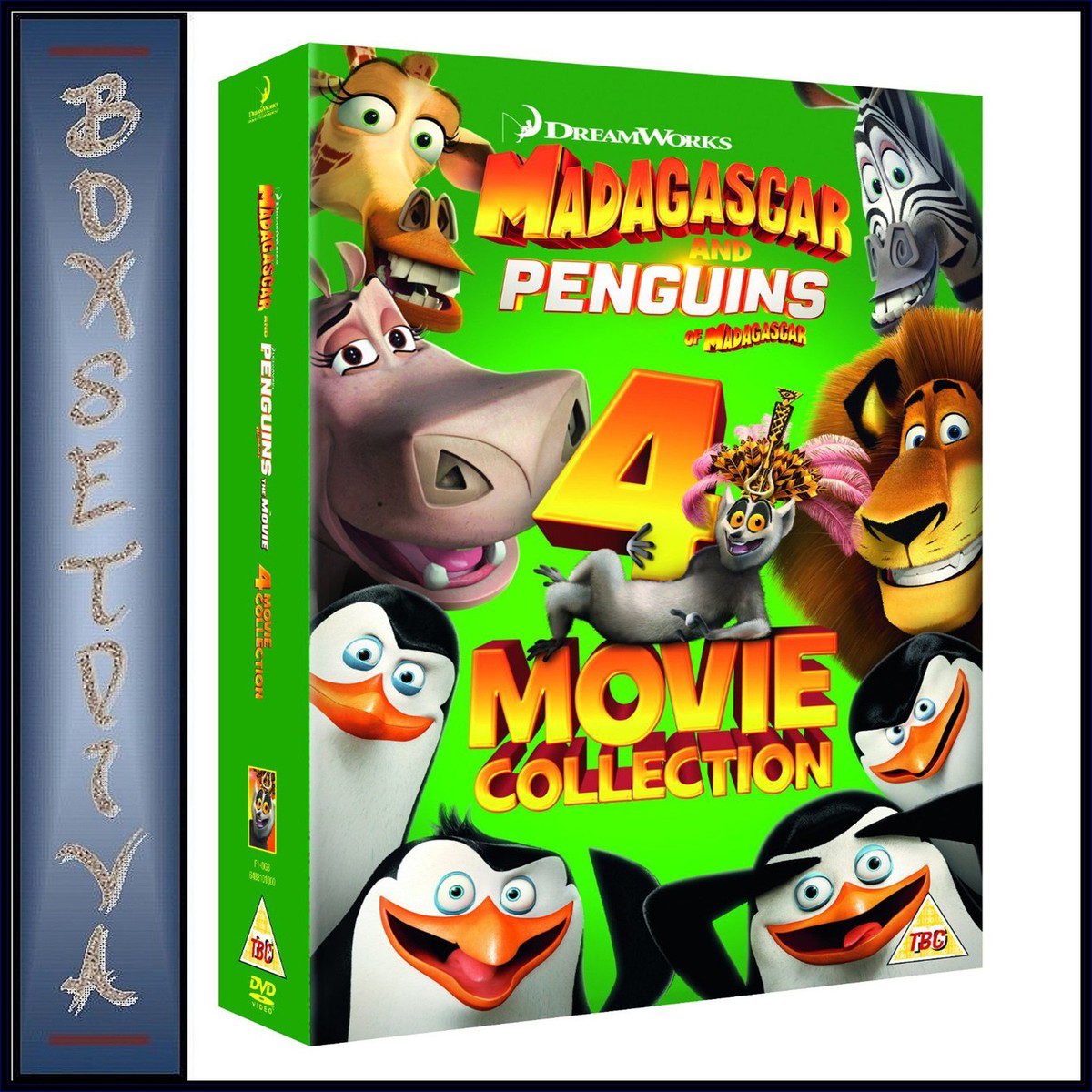 Madagascar Movie DVD Madagascar: Escape 2 Africa Widescreen Movie