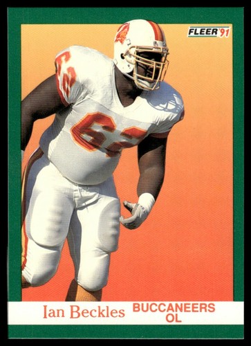 1991 Fleer Ian Beckles Tampa Bay Buccaneers #369 | eBay