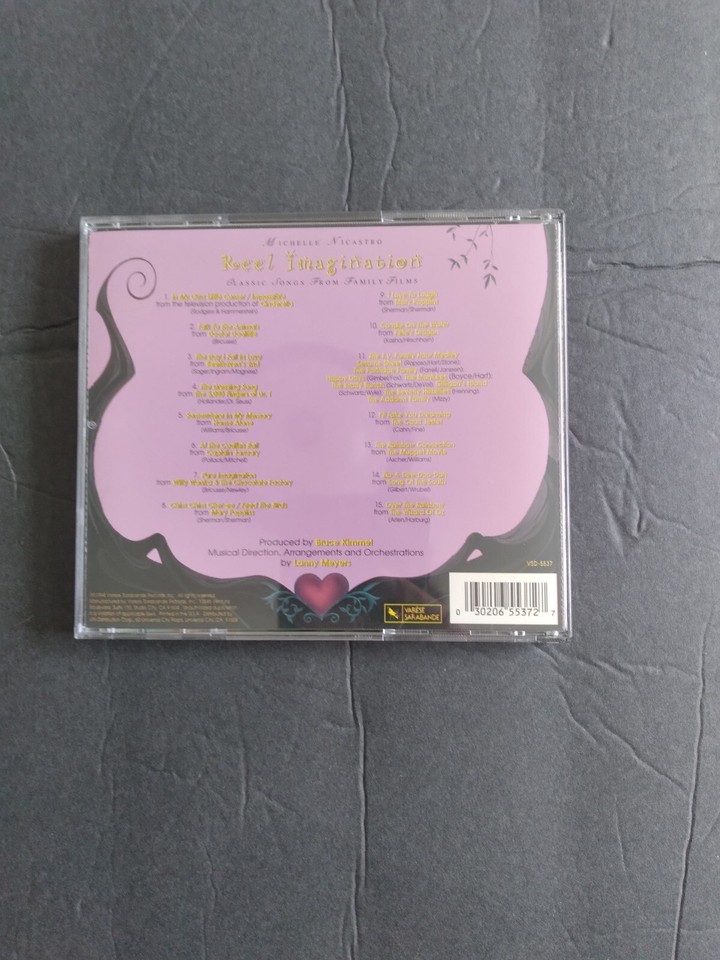 MICHELLE NICASTRO - Reel Imagination: Songs From Family Films - CD ...