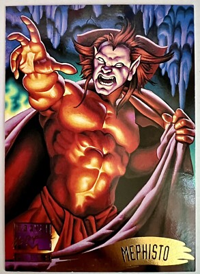 Mephisto Trading Card #132 - Peter Scanlan - Marvel Masterpieces - 1995 ...