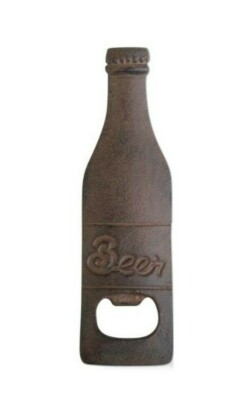 TAG BOTTLE OPENER CAST IRON BEER BOTTLE OPENER NIP | eBay