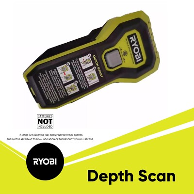 RYOBI ESF5002 Whole Stud Finder Auto Depth Scan Tech Hand-Held Multiple ...