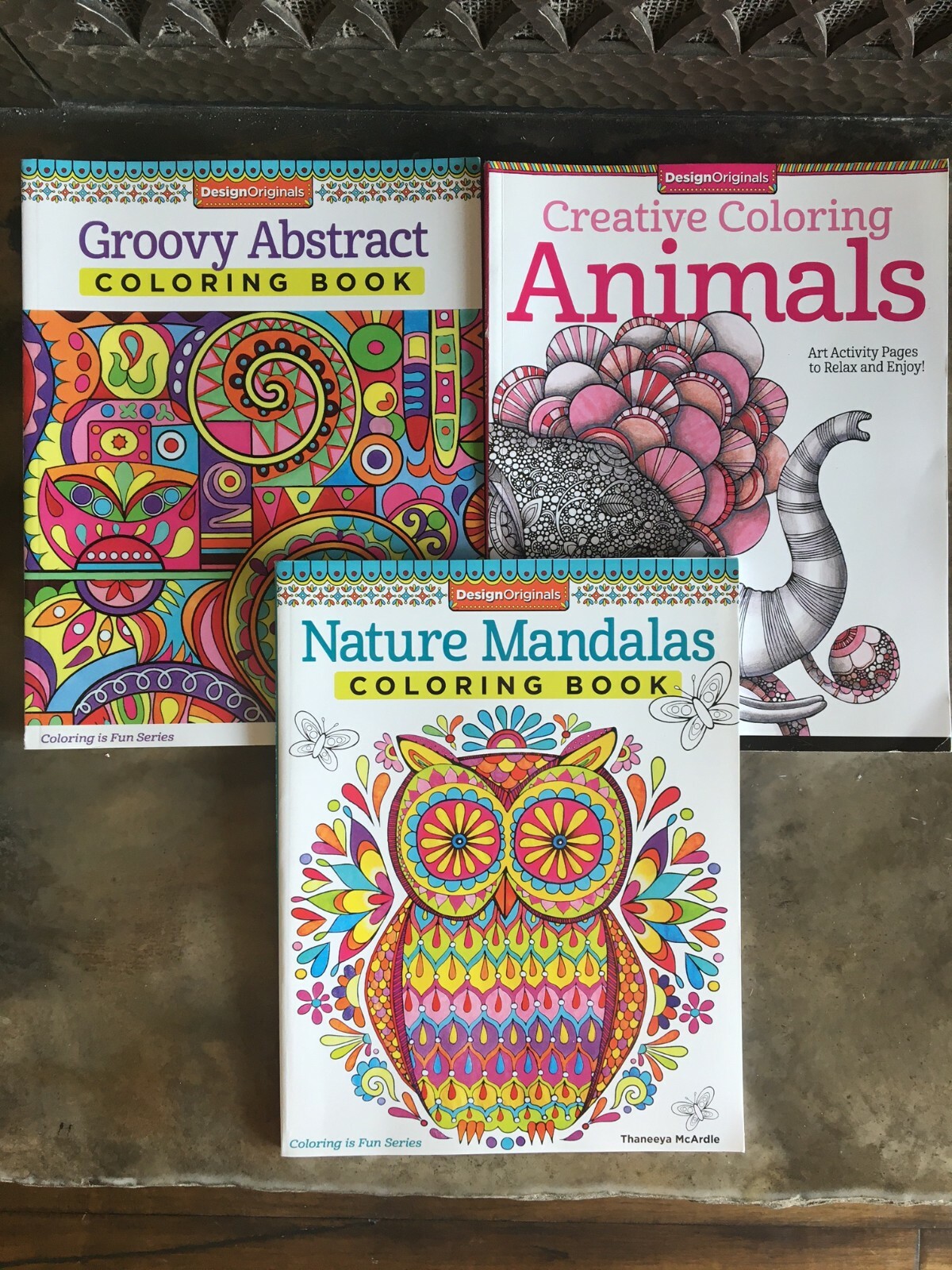 Abstract Nature Coloring Pages
