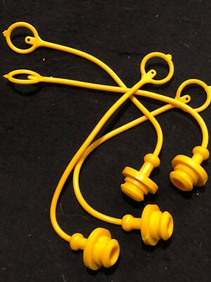 Tractor Remote Coupler Dust Covers. 4 In Golden Yellow | eBay