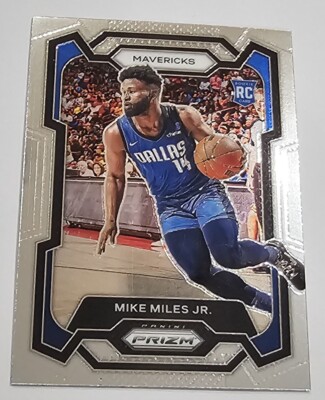 2023-24 Panini Prizm Basketball Card Mike Miles Jr Rookie #295 Dallas ...