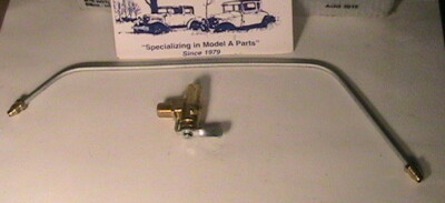 1931 Ford Model A Ford Gas Tank Shut-off Valve and Gas Line to ...