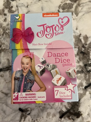 Cardinal Games JoJo Siwa Dance Dice Game With Bow | eBay