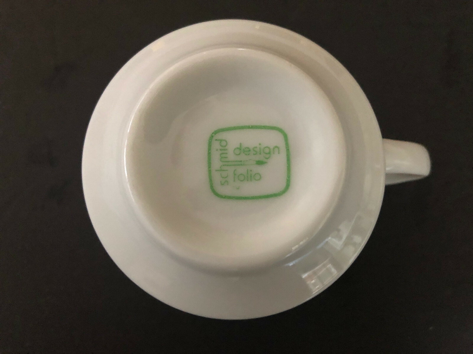 Schmid Design Folio China Brown Wicker & Circles - COFFEE / TEA CUP | eBay