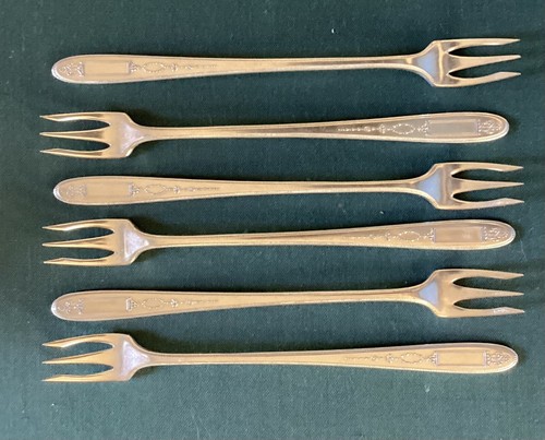 Oneida Community Plate Set Of 6 Cocktail Forks 1921 * Vintage ...