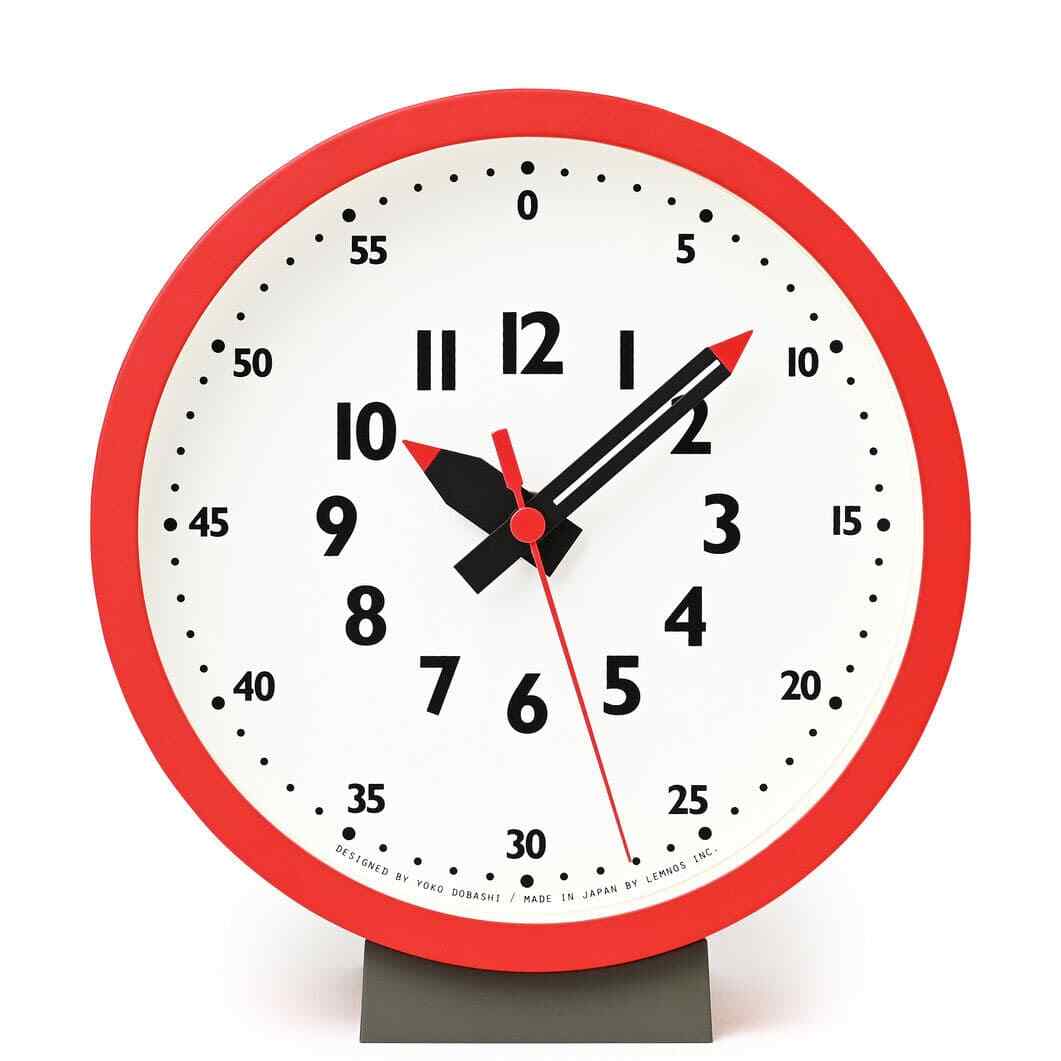 Fun Pun Desk Clock MoMA Exclusive Analog Yoko Dobashi Educational ...