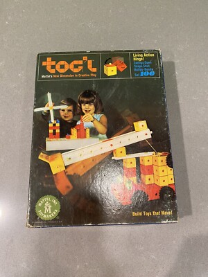 Tog’l Building Game Mattell Vintage Rare Set | eBay