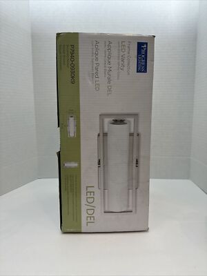 Progress Lighting Frame 12 in LED Vanity Brushed Nickel P7940-0930K9 | eBay