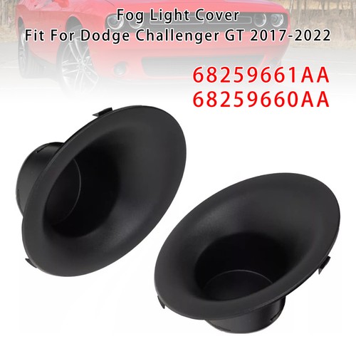 Pair Fog Light Covers For Dodge Challenger 2015-2022 68259661AA | eBay