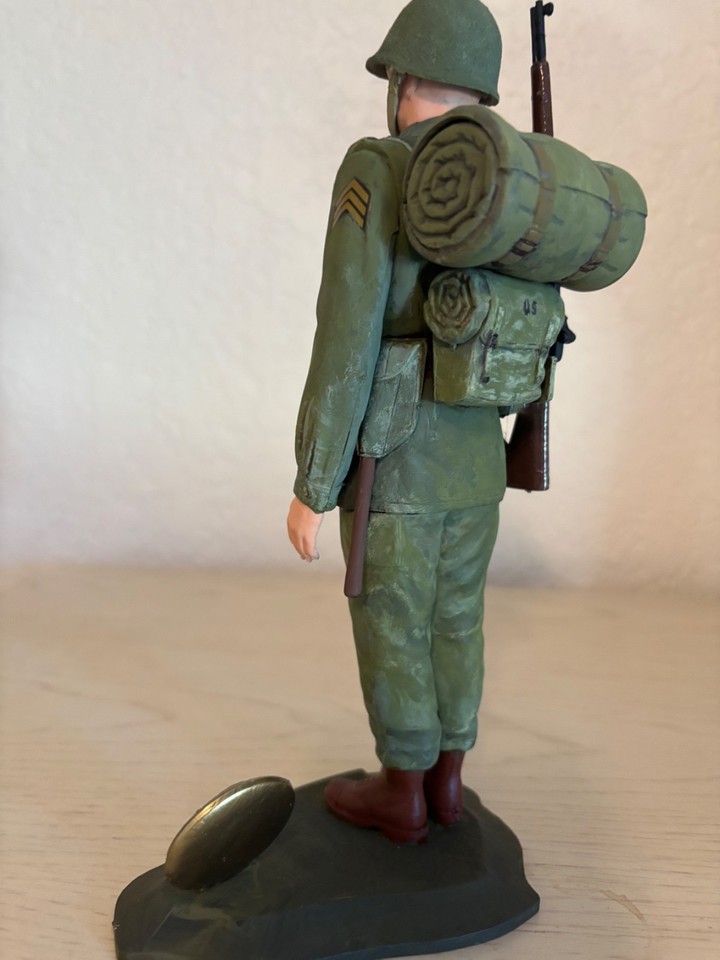 vintage 1956 Aurora Plastic U.S. Army Infantryman model kit | eBay