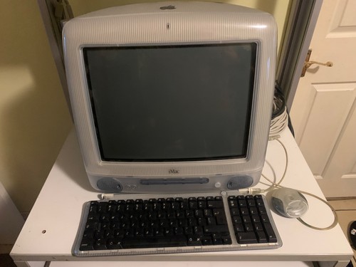 Vintage Working Apple iMac G3 with Original Keyboard, Mouse. One owner ...