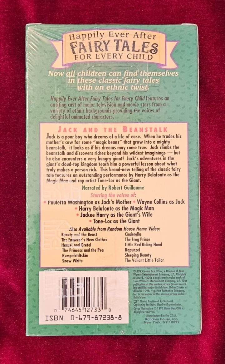 NEW Jack and the Beanstalk -Happily Ever After Fairy Tales for Every ...