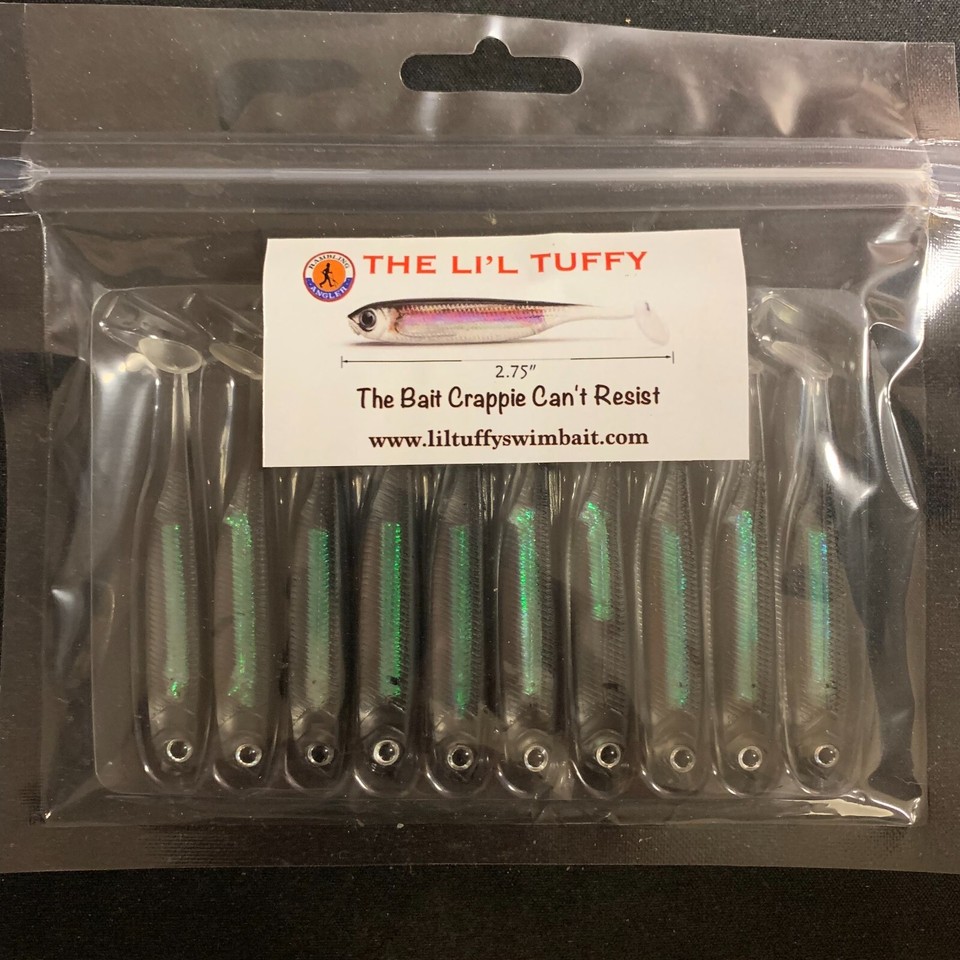 The LiL TUFFY Swimbait-Plastic Bait Made for Crappie The Li'L TUFFY ...