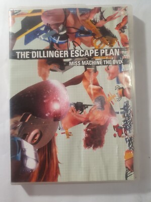 THE DILLINGER ESCAPE PLAN - MISS MACHINE THE DVDS - DVD - R4 - DISC VGC ...