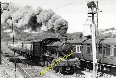 Railway Photo ex GWR Hall 4966 passenger train unknown location c1950's ...