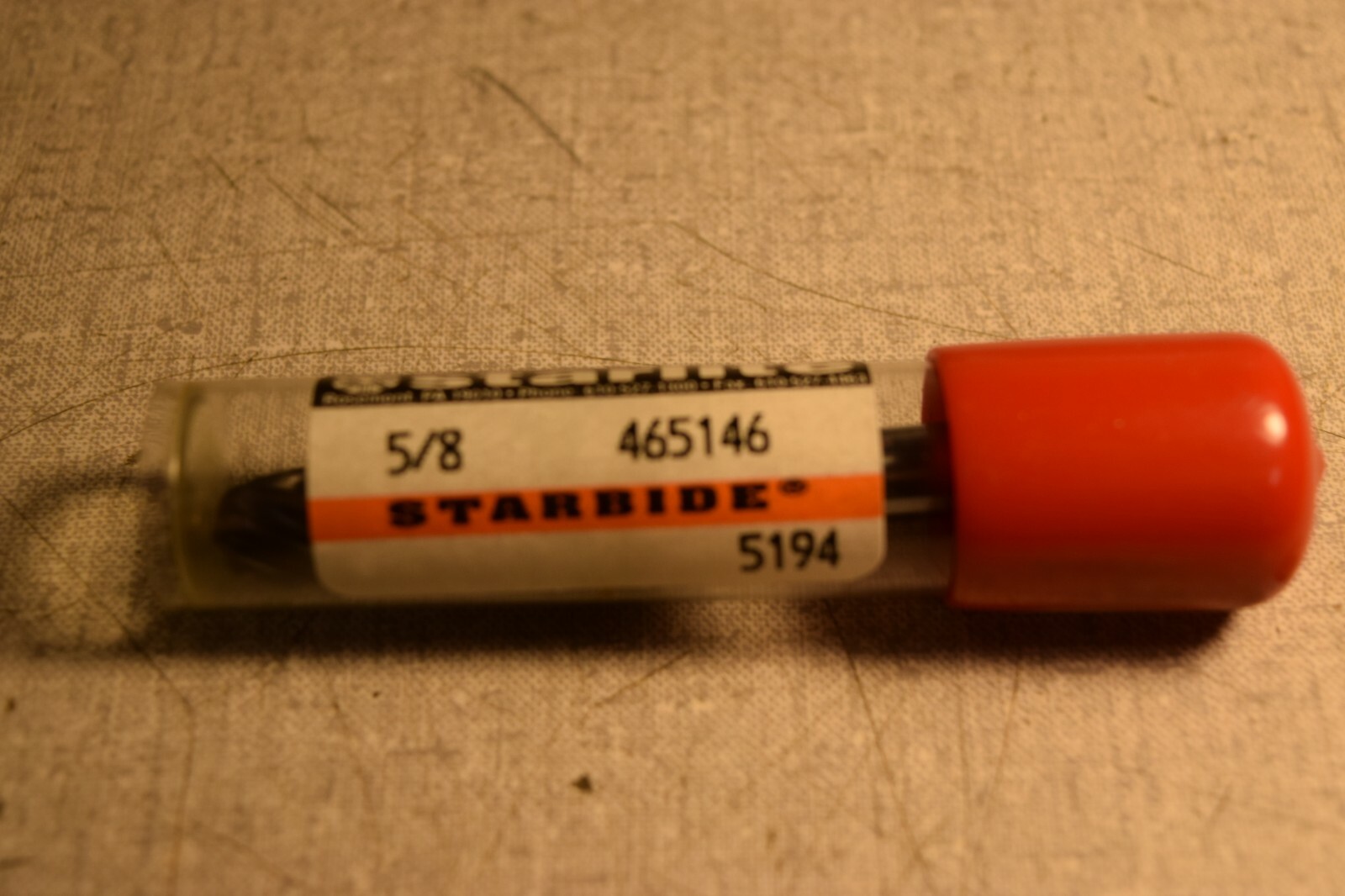 Starlite 5/8" 465146 Starbide Carbide Burr File Deburring Tool 8mm ...