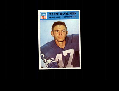 1966 Philadelphia 74 Wayne Rasmussen RC NM #D503819 | eBay