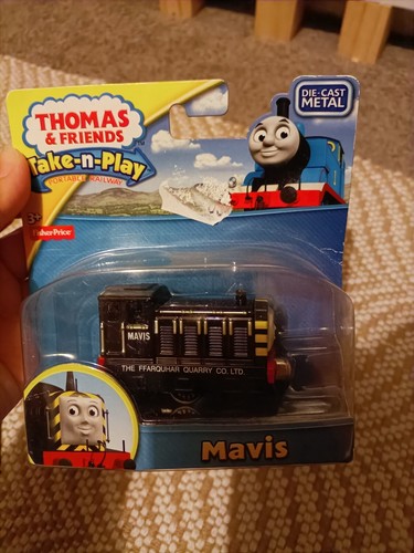 Mavis Take N Play Thomas & Friends Fisher Price Metal Train Damage To ...