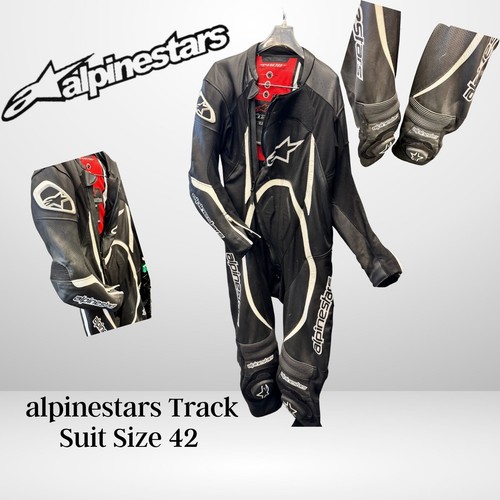 alpinestars Orbiter 1-Peice Leather track suit with Bionic Race ...
