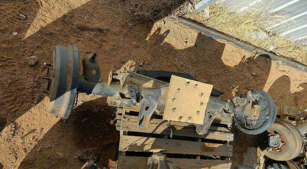 TOYOTA 4RUNNER 2.7L REAR END DIFFERENTIAL AXLE CARRIER HOUSING WITH ...