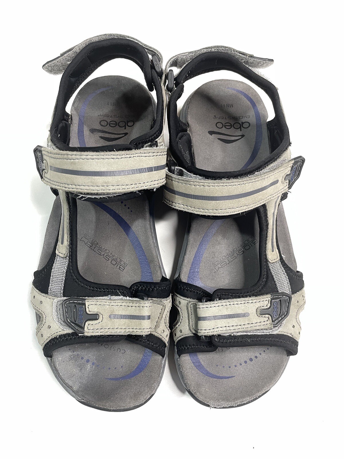 Abeo Men 11N Grey Sport Sandals - Gem