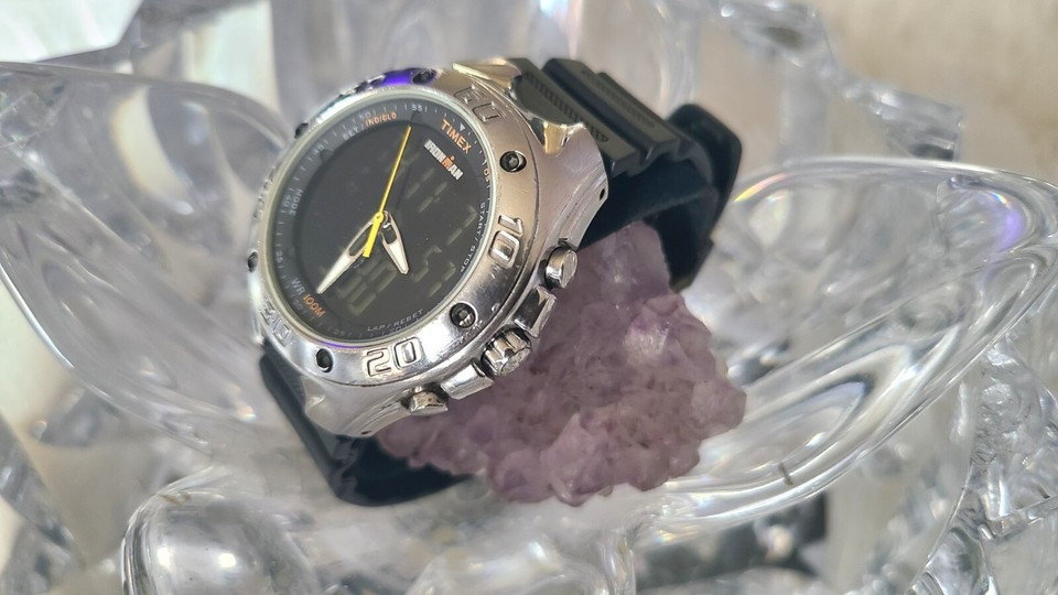 Timex Ironman Men T56371 Stranger Than Fiction 43mm Quartz Ana Digi ...